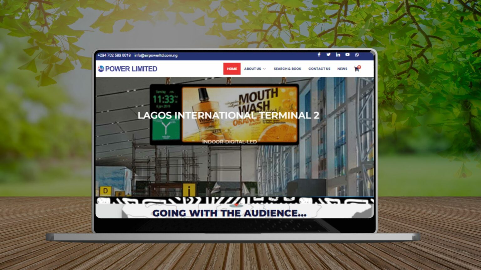 AirPower Billboard Management System eCommerce Project